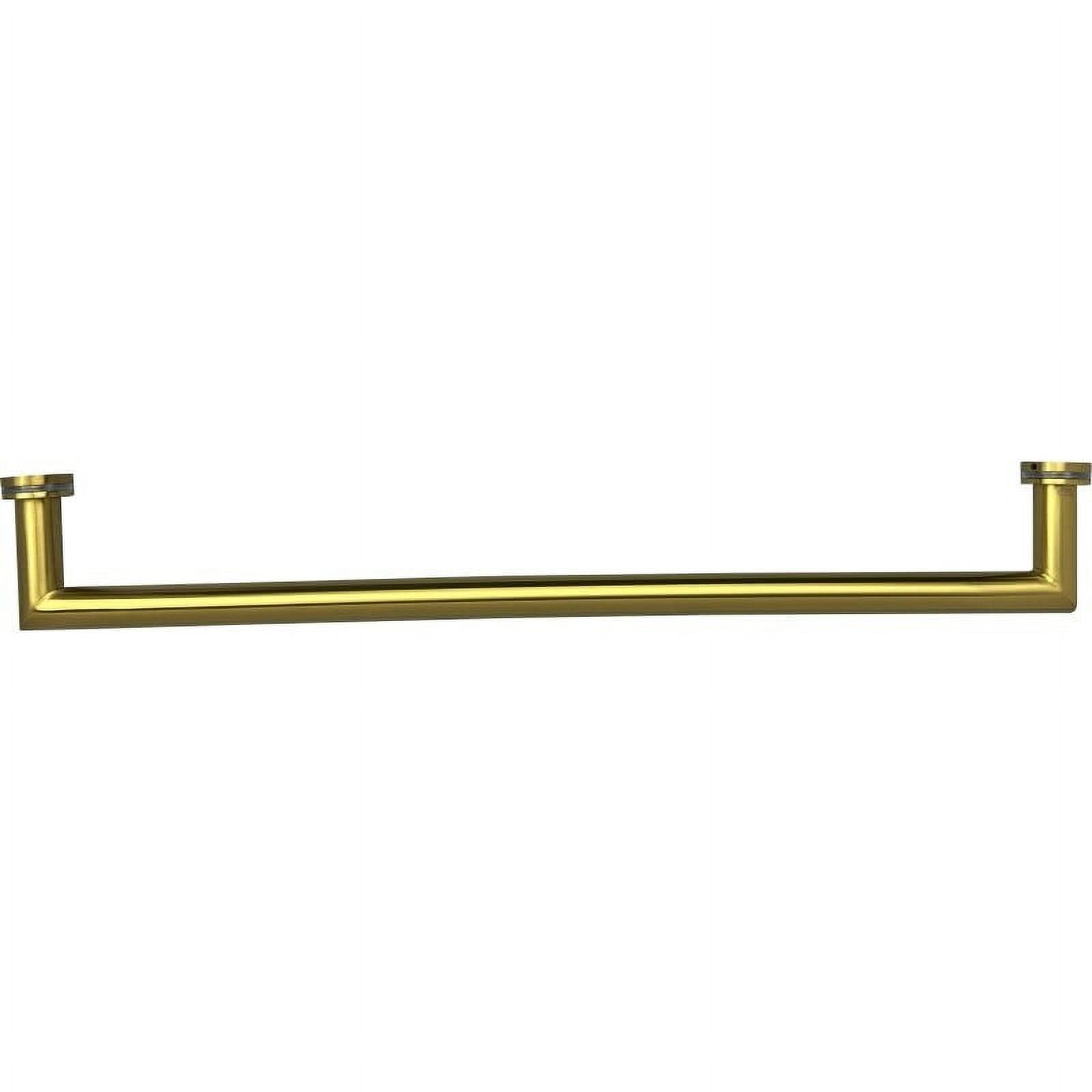CEL 12" Mitered Corner Singled-Sided Pull Handle for Shower Door Satin ...
