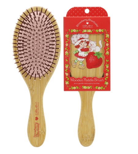 CELAVI STRAWBERRY SHORTCAKE Wooden PADDLE BRUSH - Walmart.com