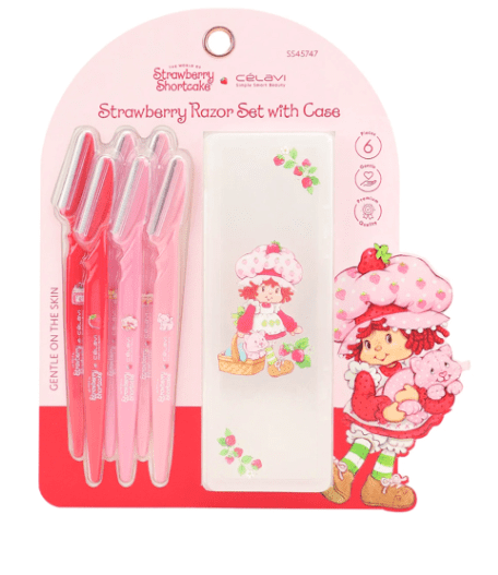 CELAVI x Strawberry Shortcake 6PC RAZOR SET - Walmart.com