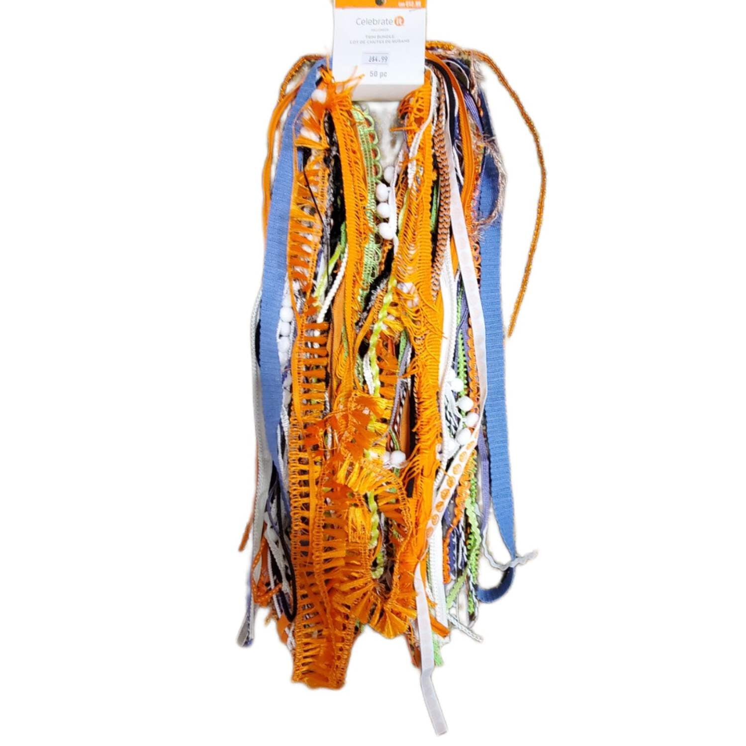 Halloween Craft Ribbon Trim Bundle 50pc - Celebrate It - Walmart.com