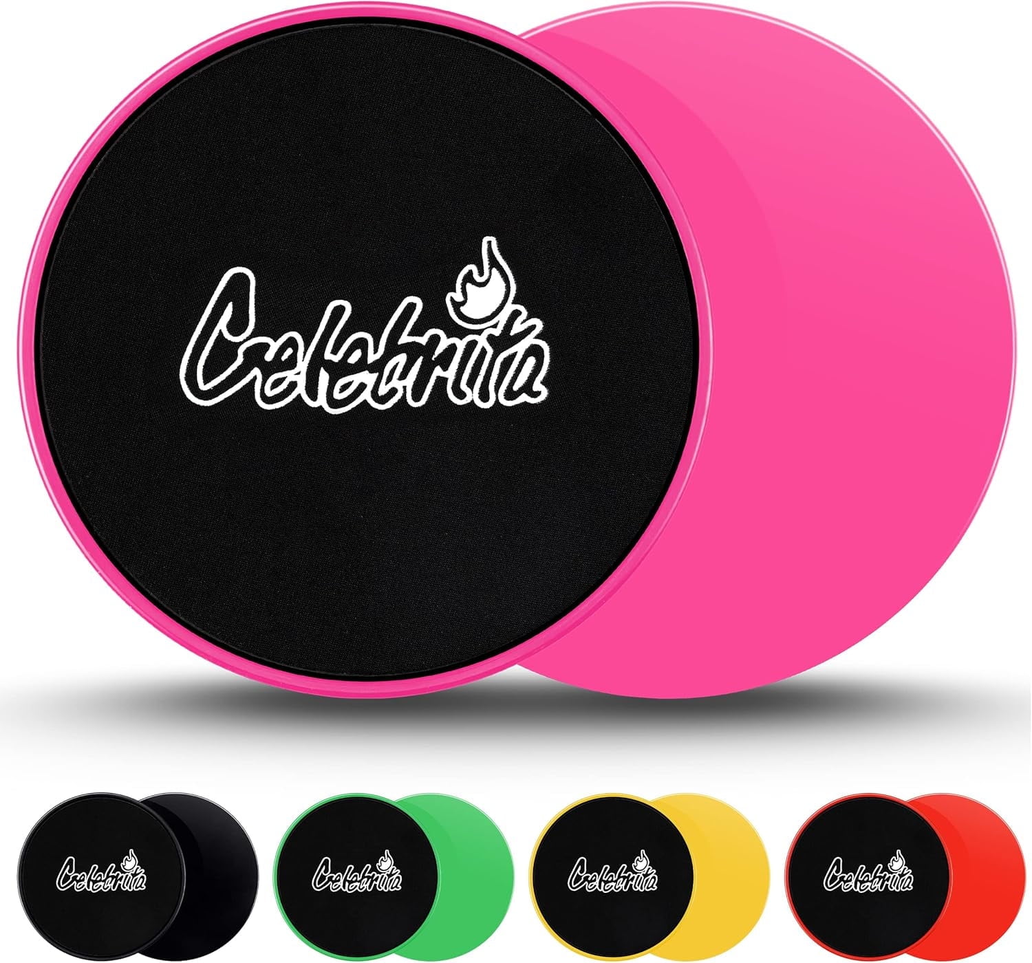 CELEBRITA Core Sliders for Working Out on Carpet Wood and Floor ...