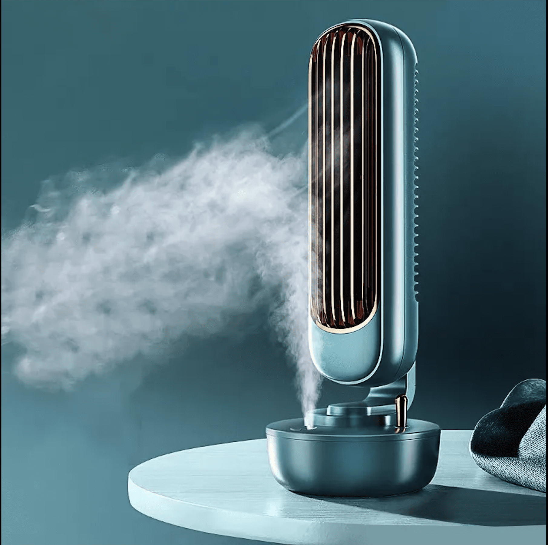 Celectigo Portable Air Cooling Desk Fan with Humidifier - Bladeless ...