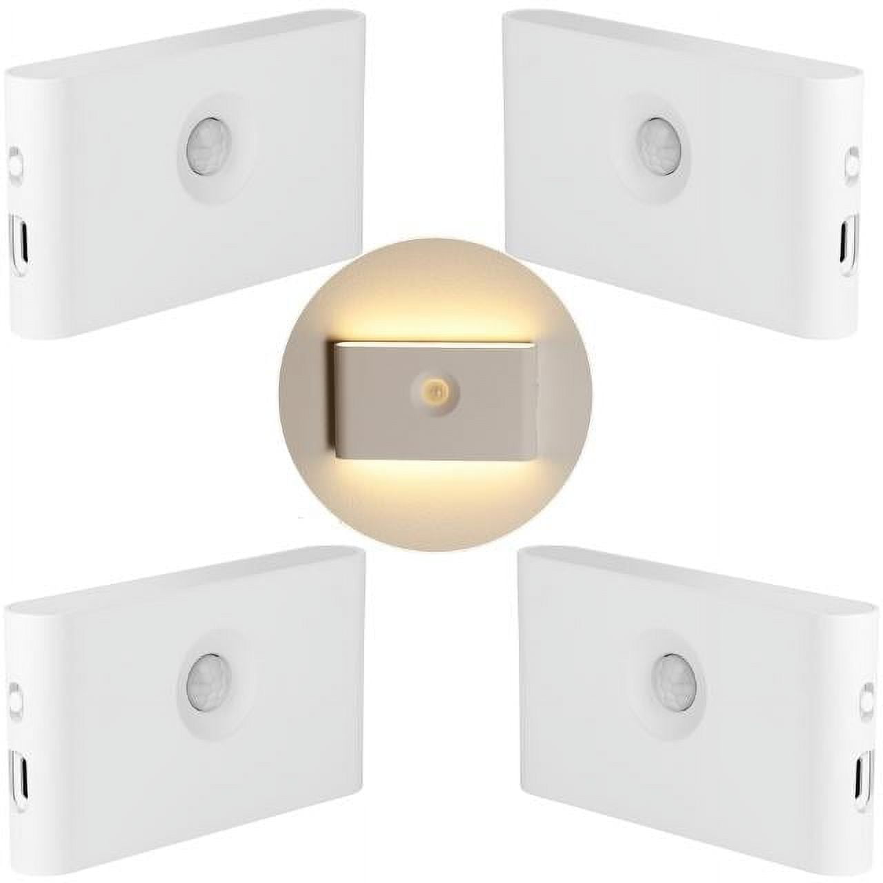 CELECTIGO Smart Night Light, Motion Sensor, Rechargeable, Long Battery ...