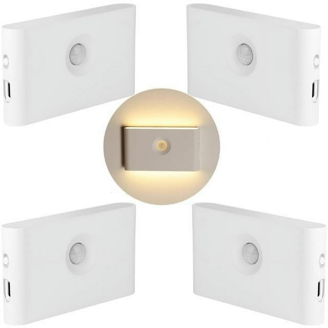 CELECTIGO Smart Night Light, Motion Sensor, Rechargeable, Long Battery ...