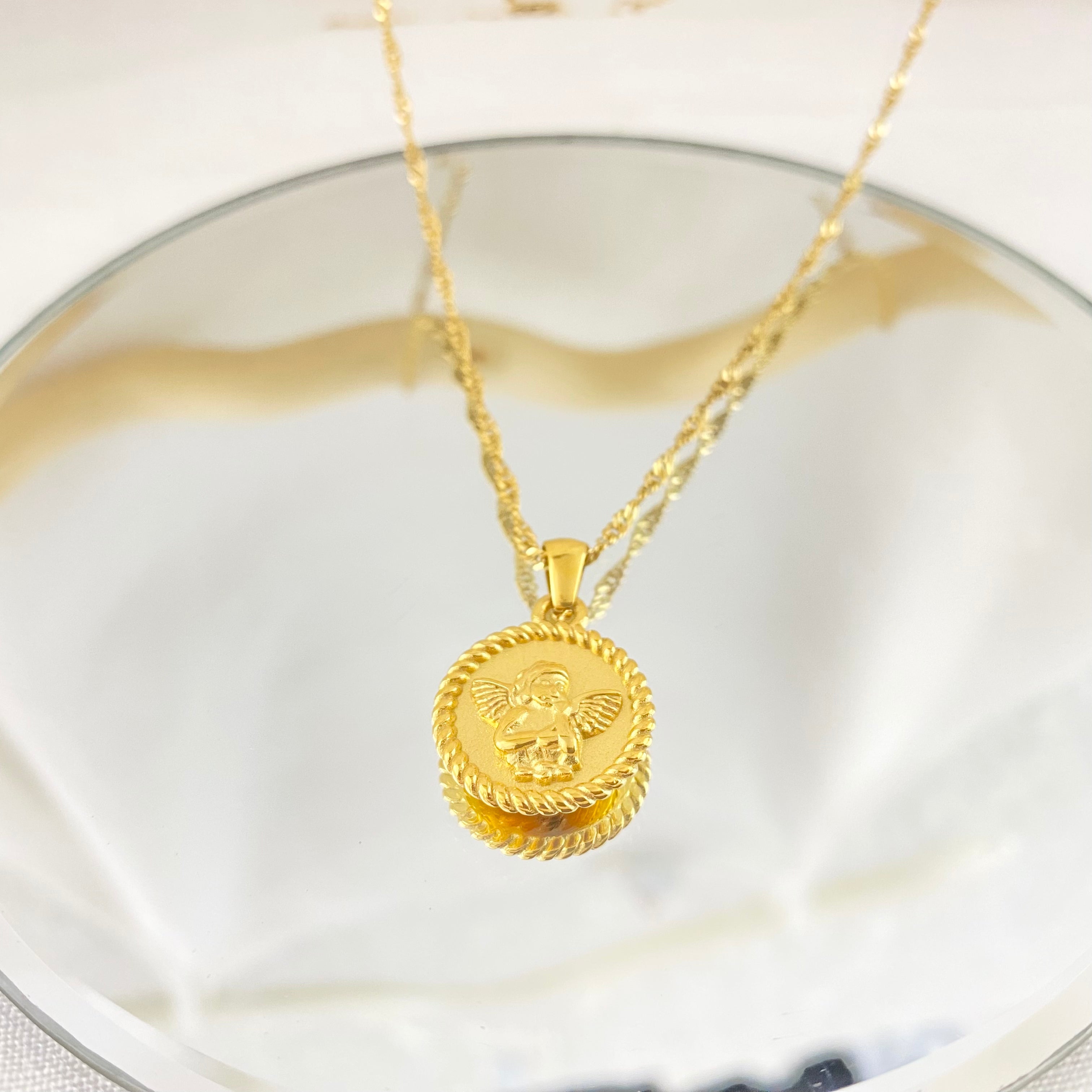 Time And Tru Circle Pendant Necklace - Walmart.com