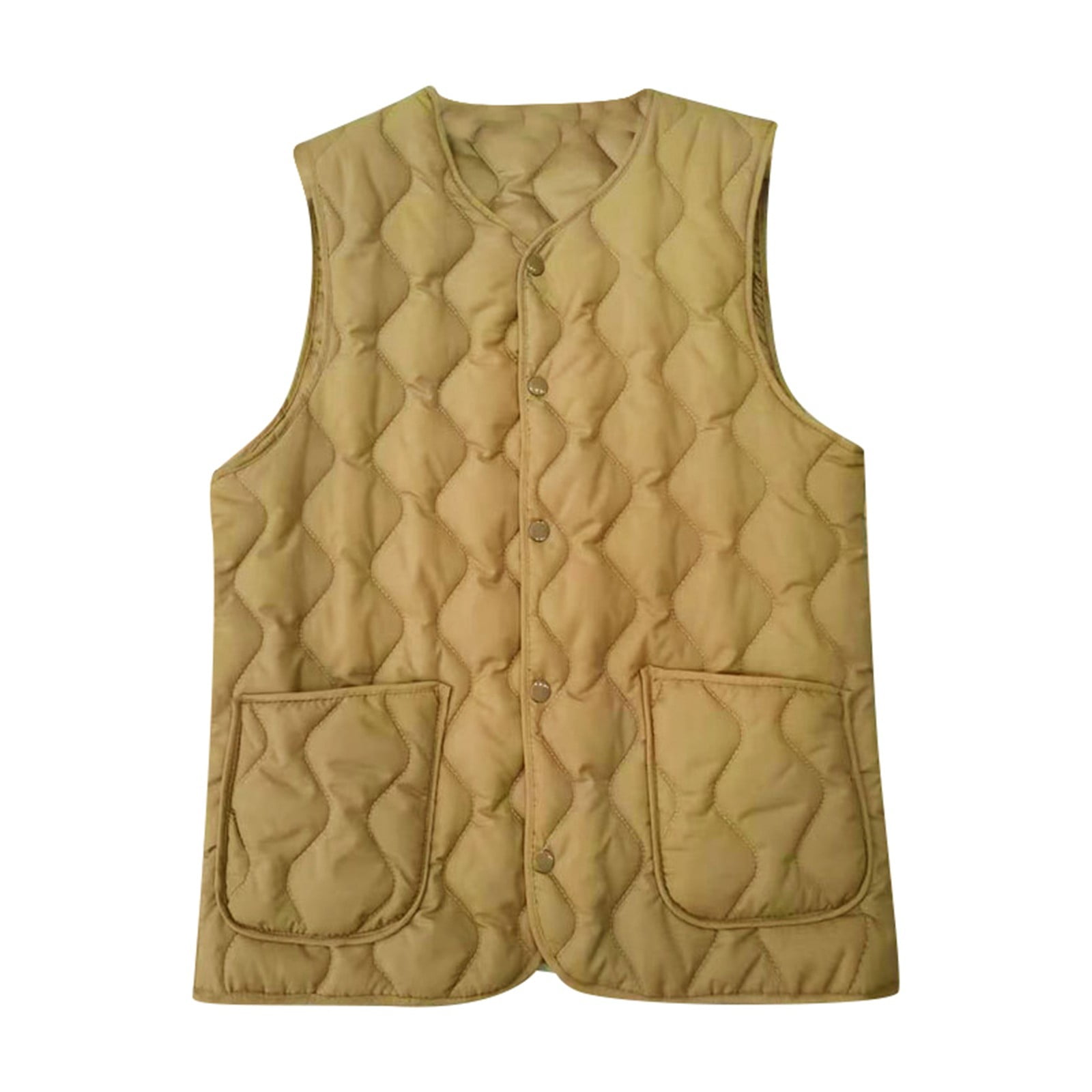 CELIEAN Women's Cozy Inner Vest Sleeveless Collarless Design For ...