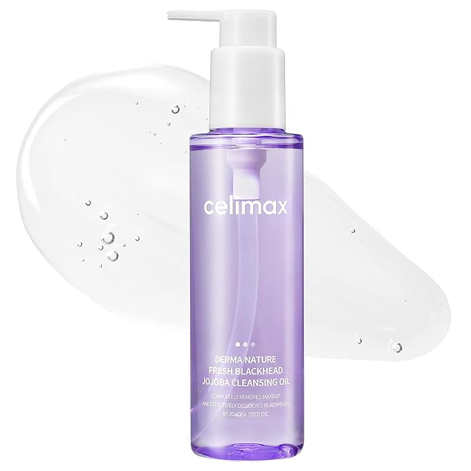 CELIMAX Derma Nature Fresh Blackhead Jojoba Cleansing Oil | Light & Non ...