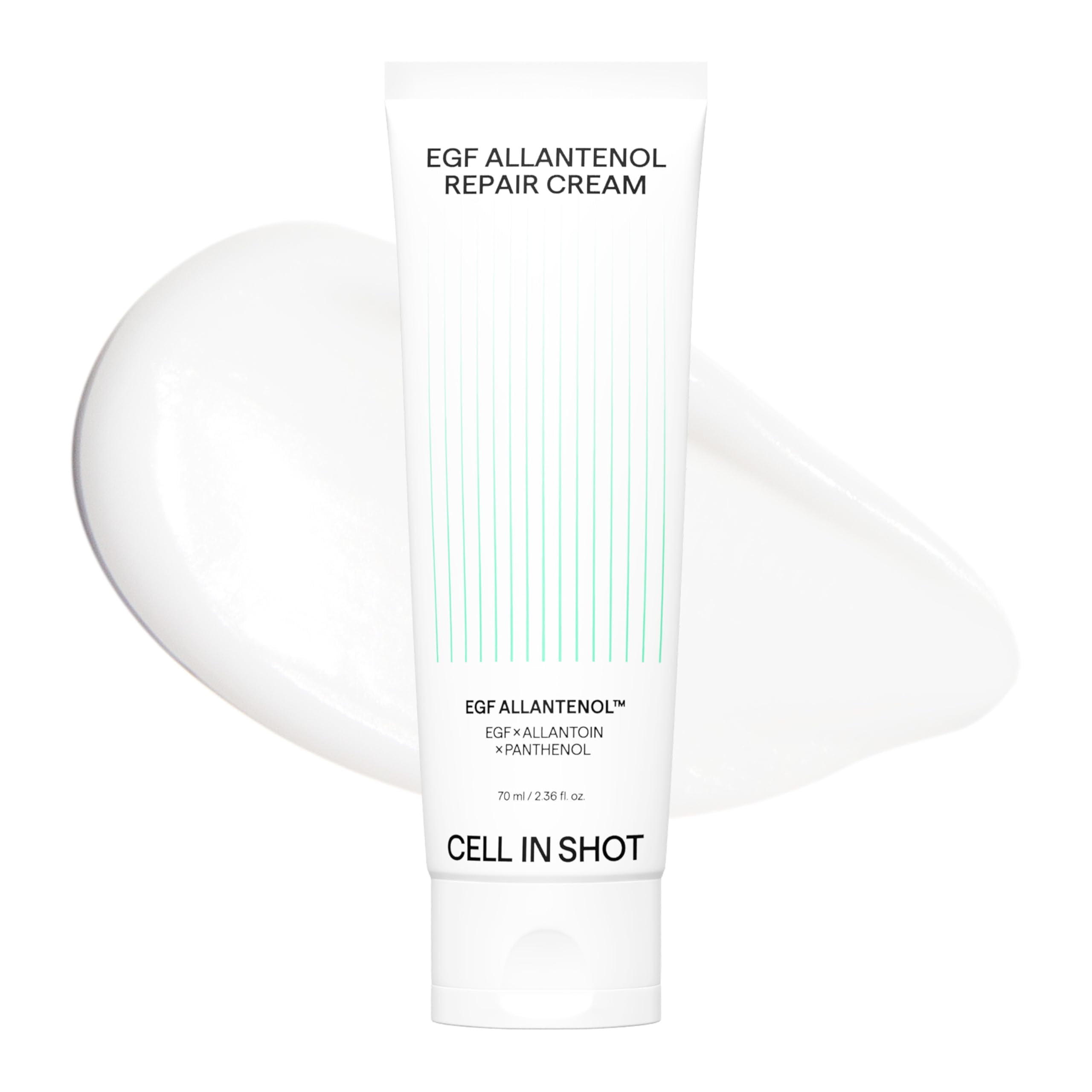 CELL IN SHOT EGF Allantenol Barrier Repair Cream - Facial Moisturizer for Hydration and Skin ...