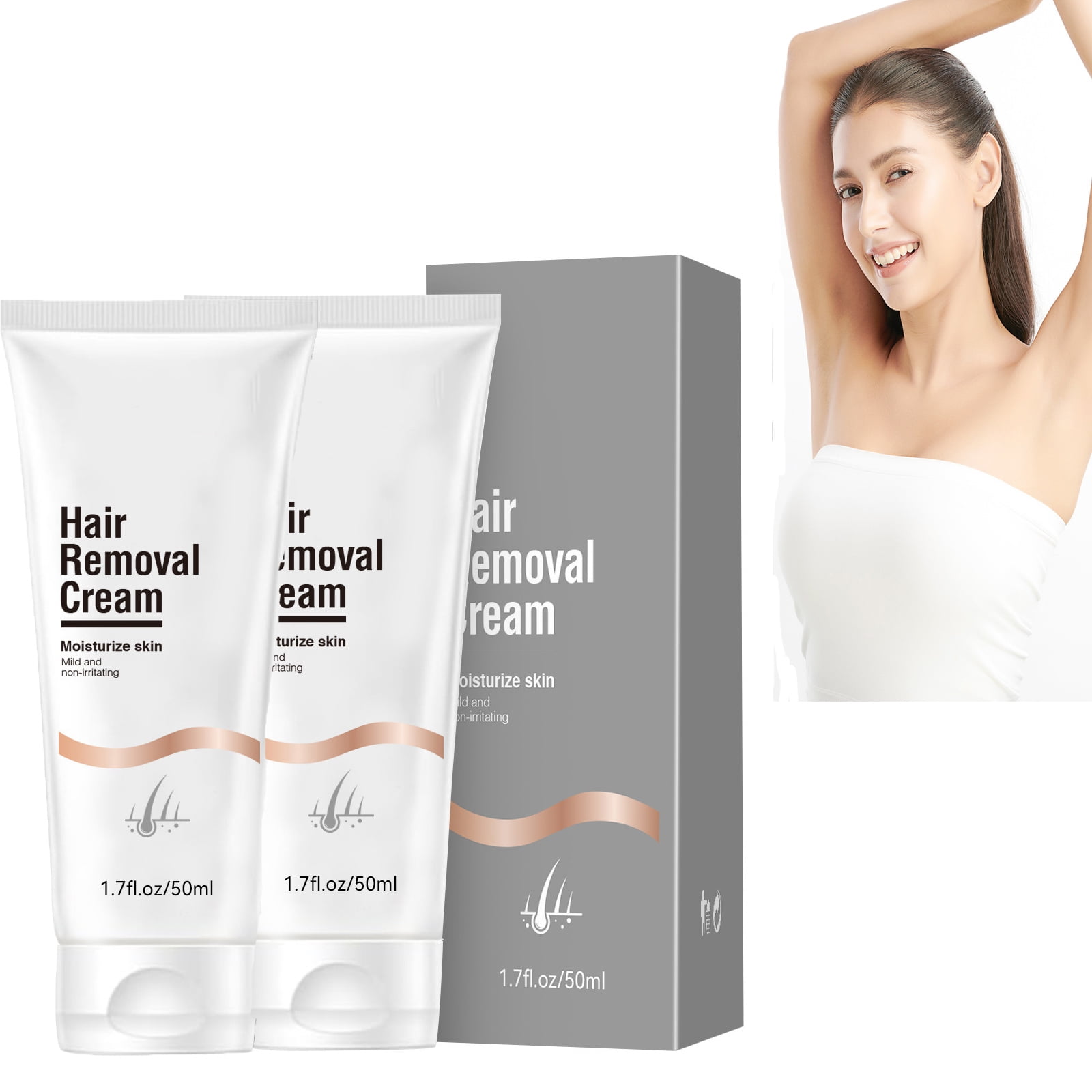 CELNNCOE Hair Removal Cream for Women and Men,Painless Depilatory Cream,Bikini Hair Removal Gel ...