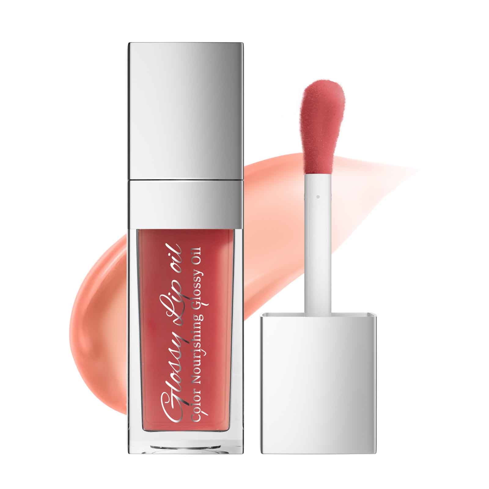 CELNNCOE Hydrating Lip Oil Plumping Lip Tint Moisturizing Lip Gloss ...