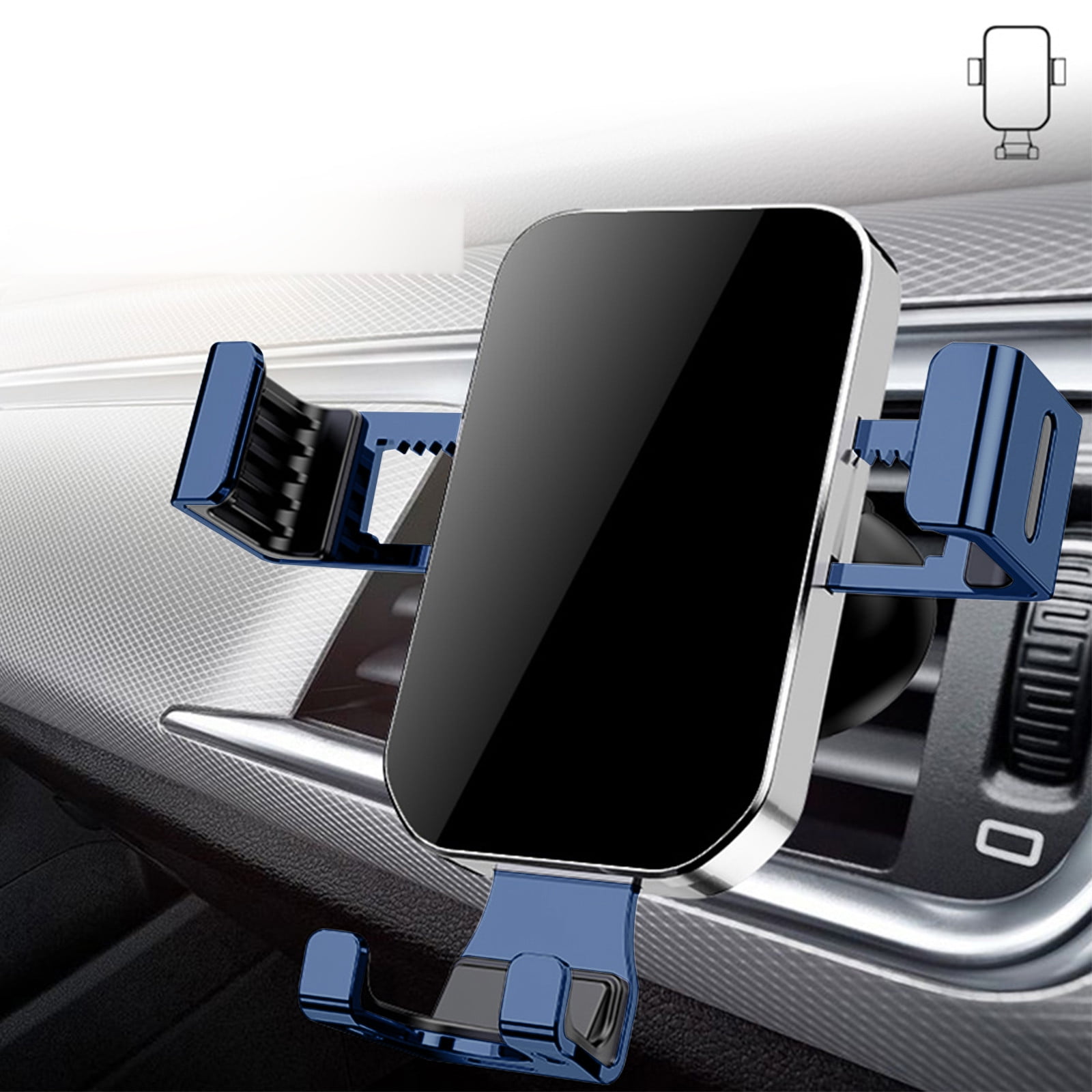 CELNNCOE Phone Mount for Car,Aviation Alloy Mirror Surface Gravity ...