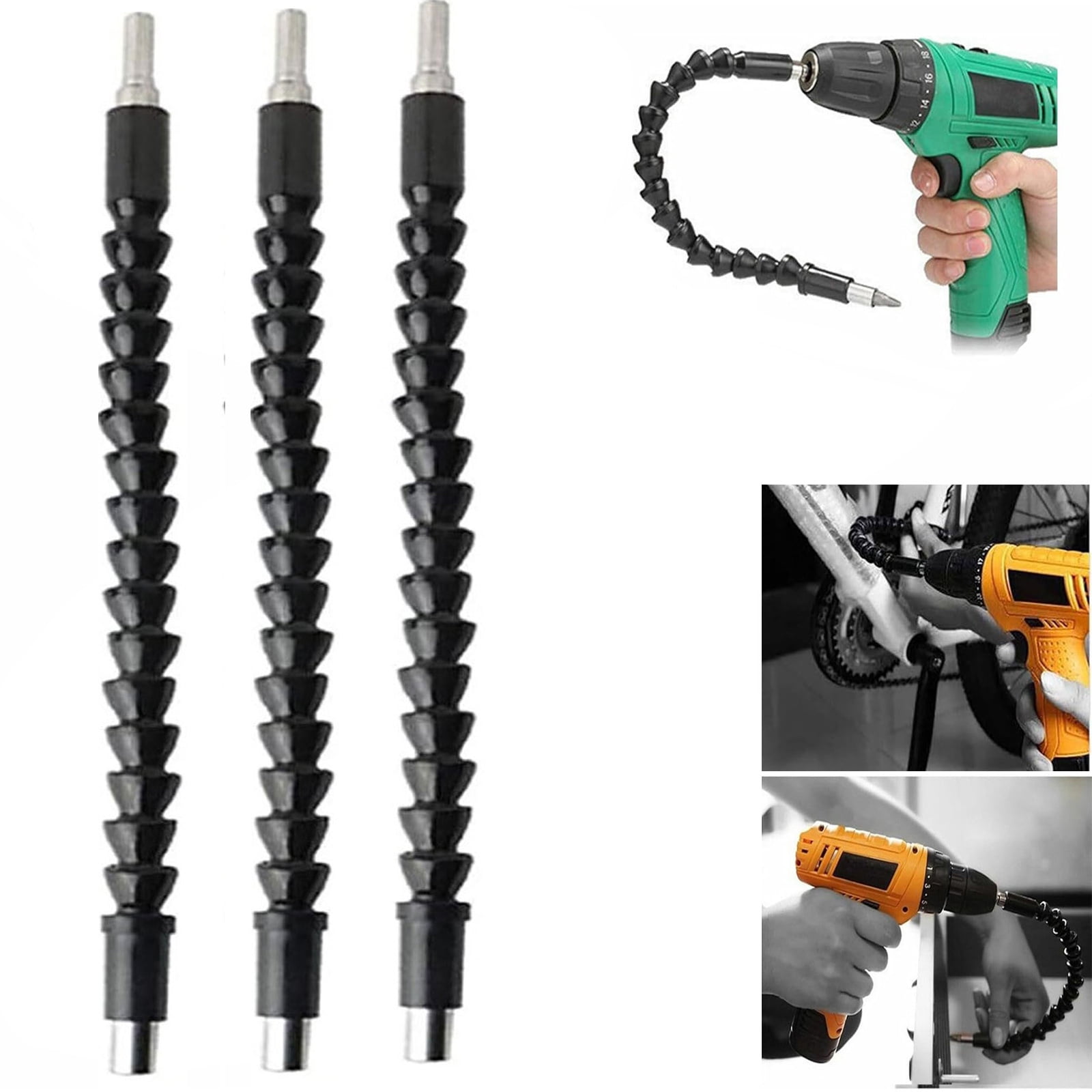 CELNNCOE Superbit Screwdriver Flexible,Bendable Drill Bit Extension ...