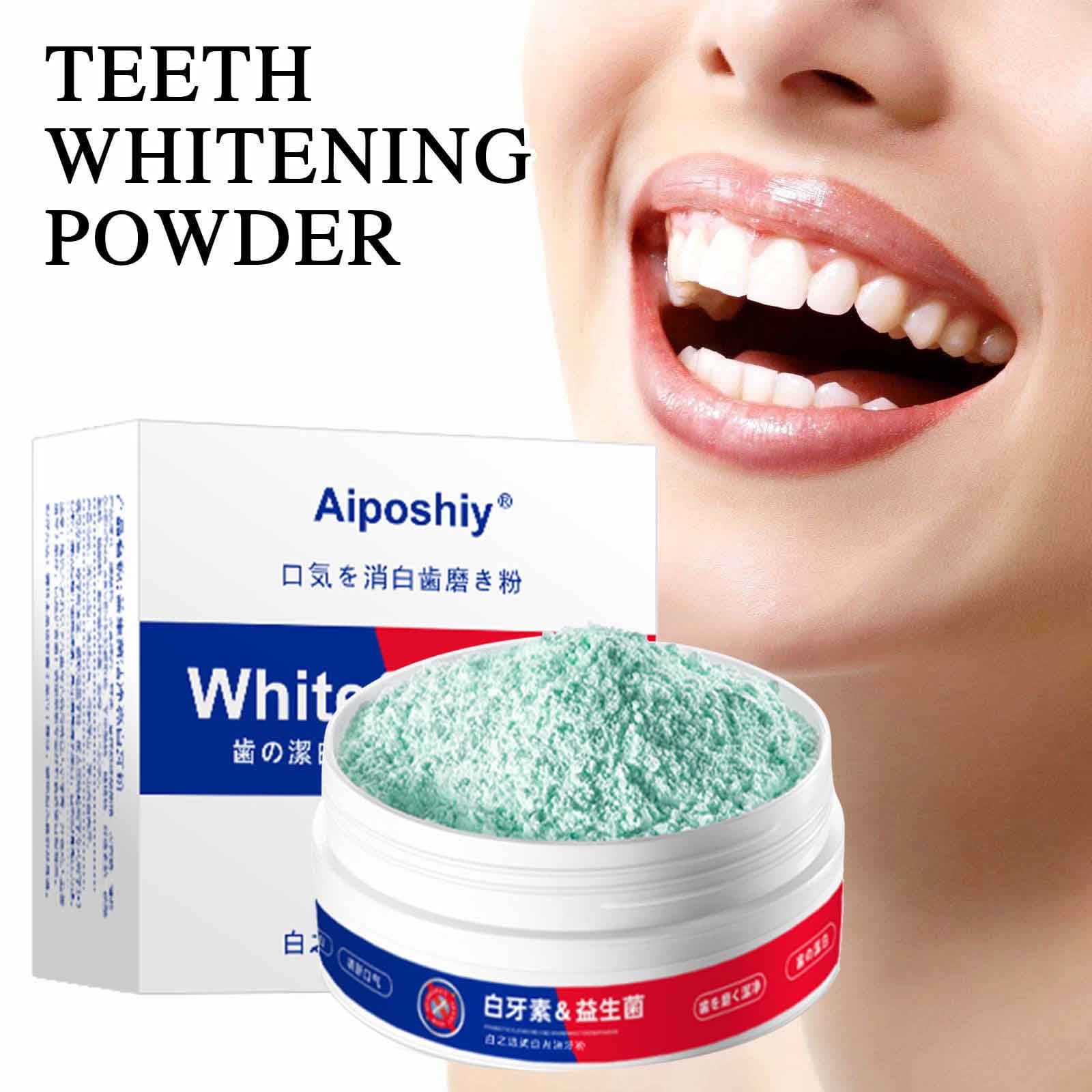 CELNNCOE Teeth Whitening Powder Probiotic Tooth Powder Tooth Cleaning ...