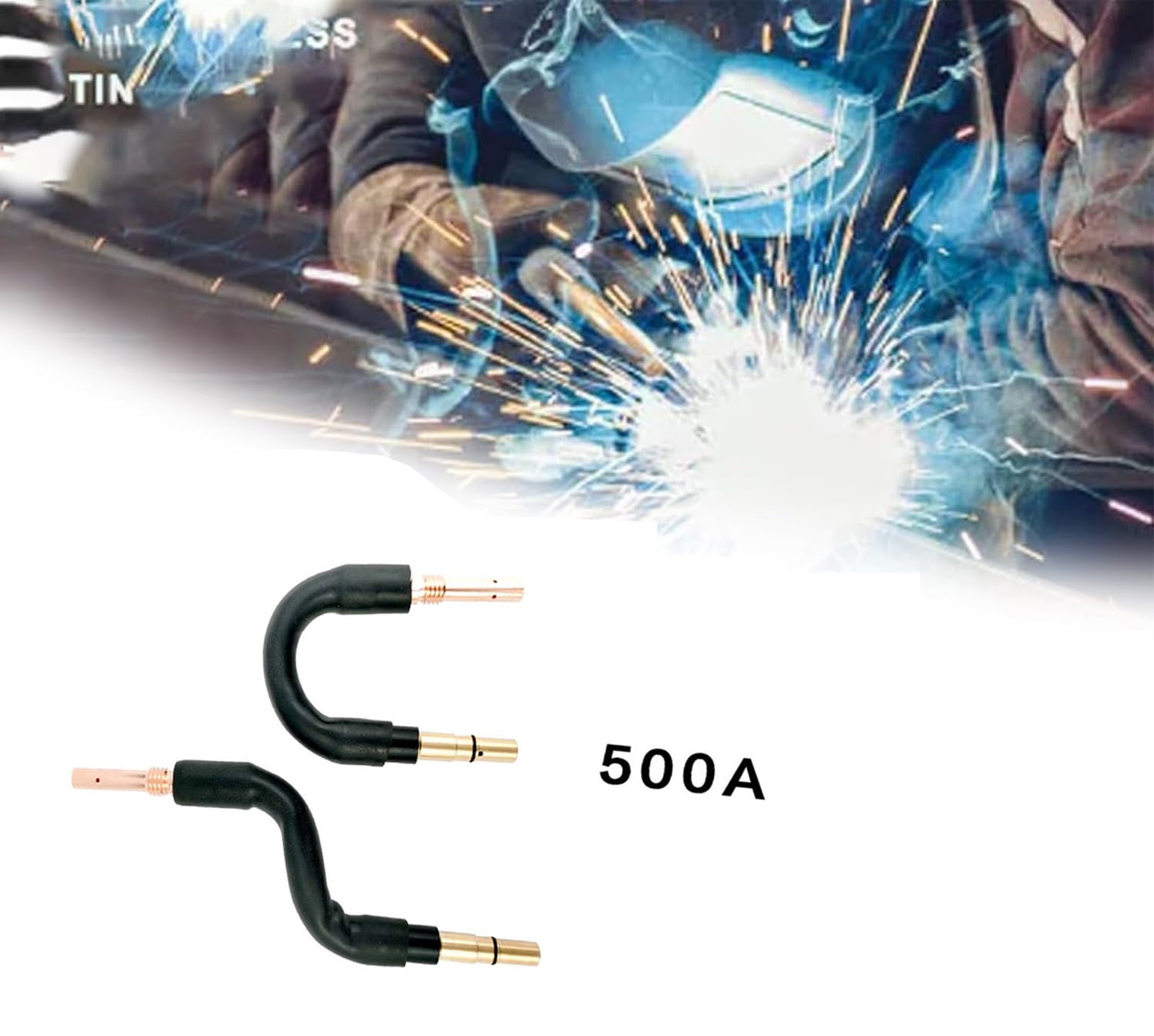 CELNNCOE Welding Gun Bending Pipe Bending Rod, Welding Accessories ...