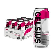 CELSIUS ESSENTIALS, Caffeinated Dragonberry Sparkling Beverage, High ...