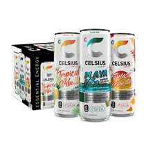 (3 pack) CELSIUS Sparkling Orange, Functional Energy Drink 12 fl oz ...