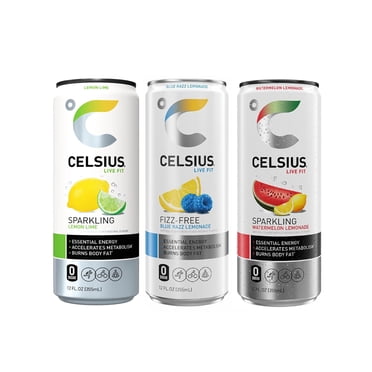 CELSIUS ESSENTIALS, Sparkling Performance Energy Drink Variety of ...