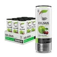 Free Shipping! CELSIUS Green Apple Cherry Energy Drink 12 fl oz Can ...