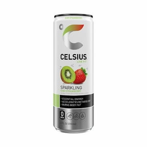 CELSIUS Healthy Blue Raspberry Lemonade, Sugar-Free Essential Energy ...