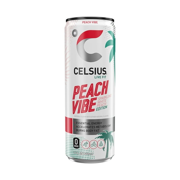Free Shipping! CELSIUS Sparkling Wild Berry Energy Drink 12 fl oz Can ...