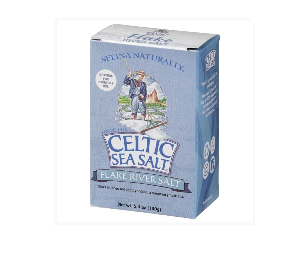 Celtic Sea Salt Flake River Salt 150g - Walmart.com