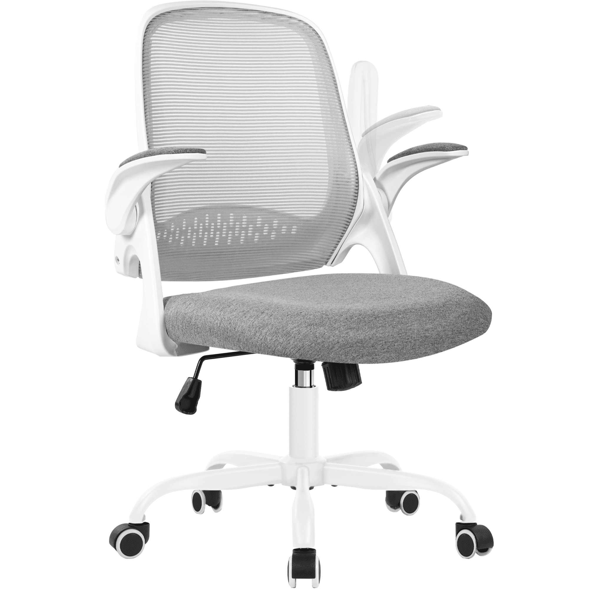 CELTOSS Ergonomic Office Chair, Flip-Up Arms, Adjustable Lumbar Support ...