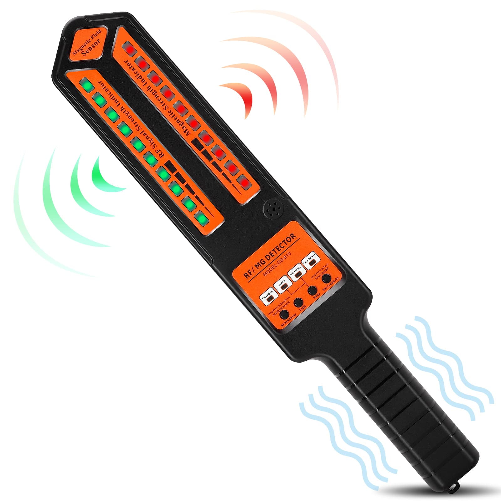 CELgala Anti Spy Detector, GPS Bug Detector, RF Signal Wireless Scanner ...