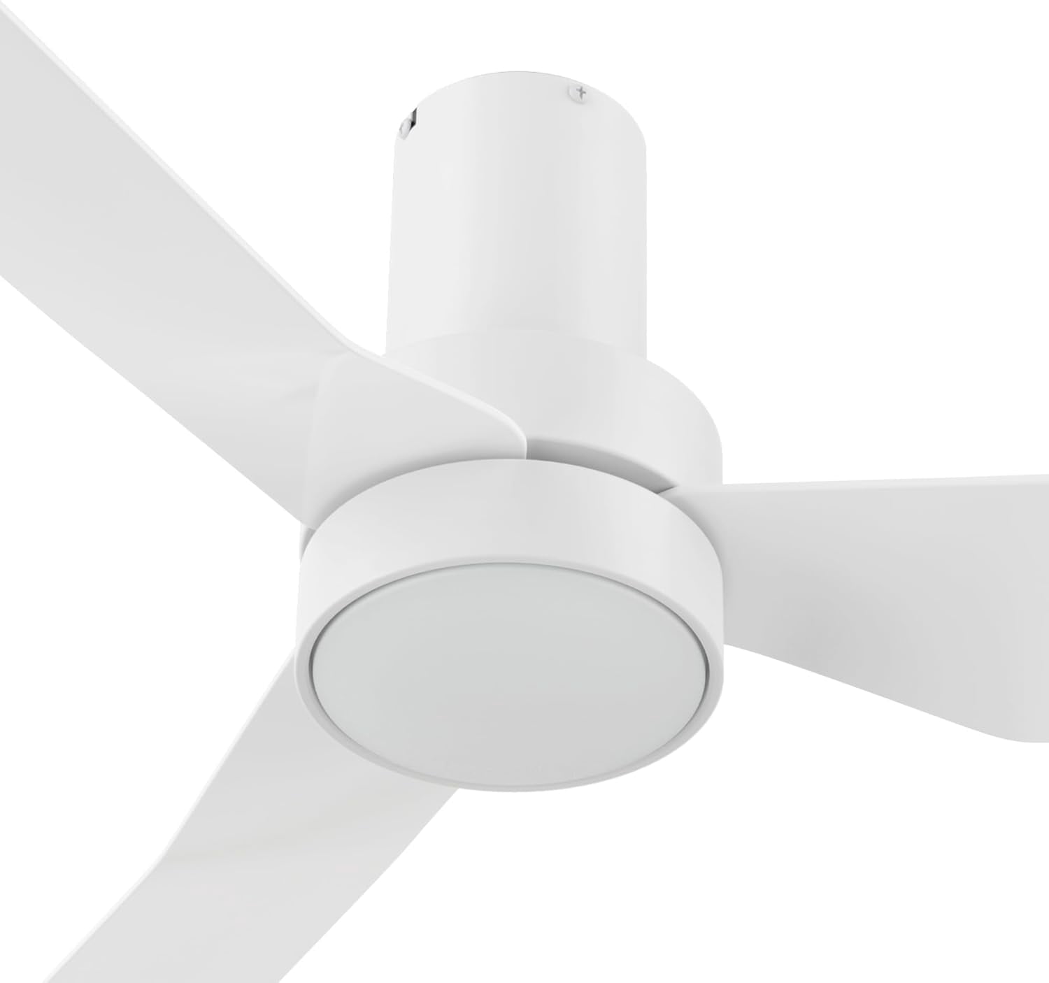 CEME 44" Smart Low Profile Ceiling Fan with Lights Flush Mount, 10 ...