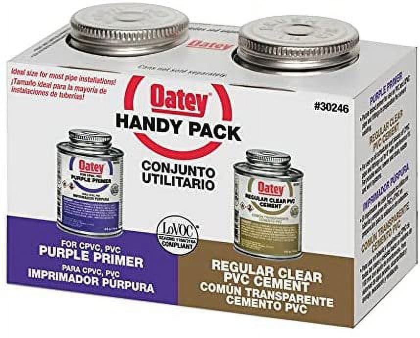 CEMENT/PRIMER PVC 4OZPK2 - Walmart.com