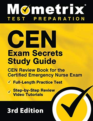 Pre-Owned CEN Exam Secrets Study Guide - CEN Review Book for the ...