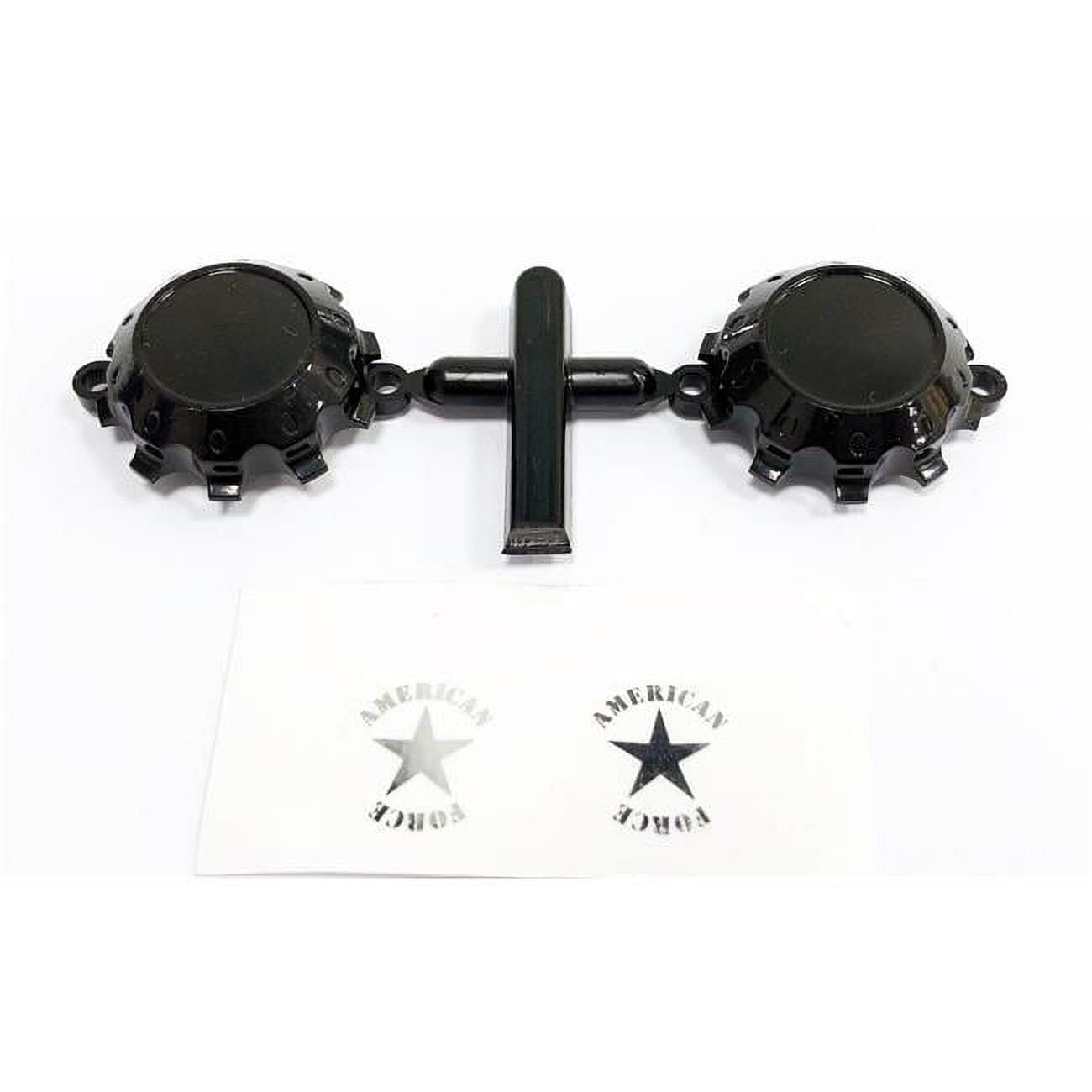CEN Racing CD0630 American Force H01 Contra Wheel Cap Black w/ Decal ...
