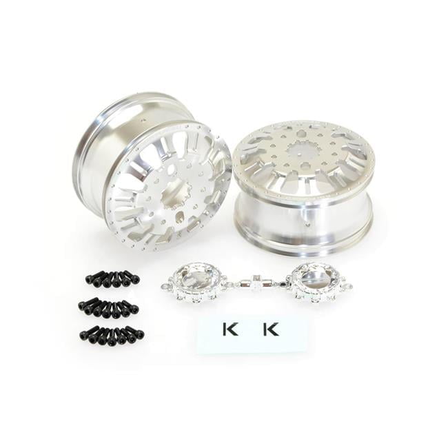 CEN Racing CEGCKD0651 KG1 KD004 Duel Front Dually Wheel, Silver ...