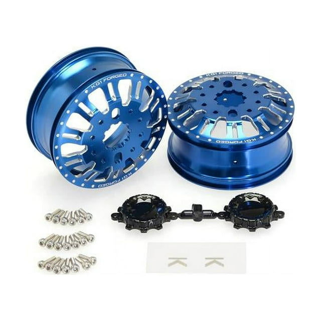 CEN Racing CEGCKD0656 KG1 KD004 Duel Rear Dually Wheel, Blue Anodized ...
