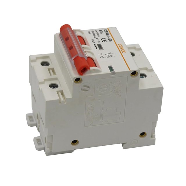 CENB1-125 Best 2P 1000V DC Circuit Breaker 100A DC Breaker Solar ...