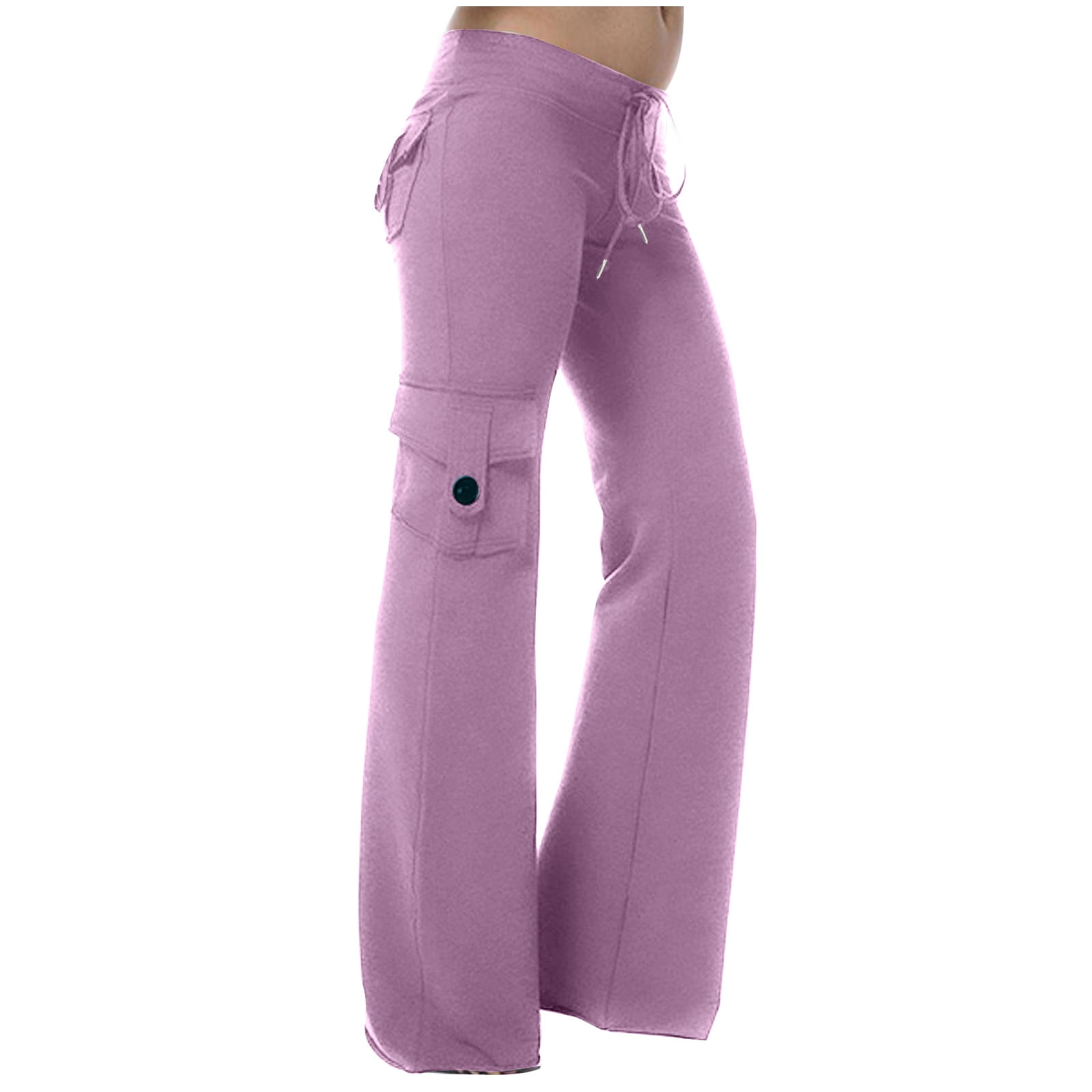 CENGNIAN No Boundaries Women's and Women's Plus Y2K Drawstring Cargo ...