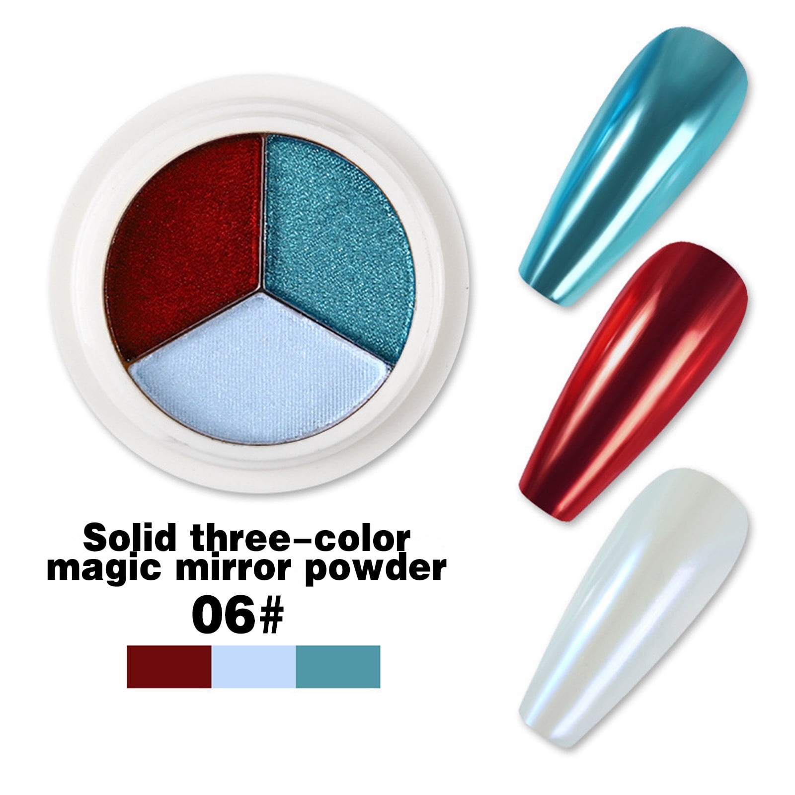 CENGZISHU A Of Nail Kits For Beginners With Everything Pigment Powder ...