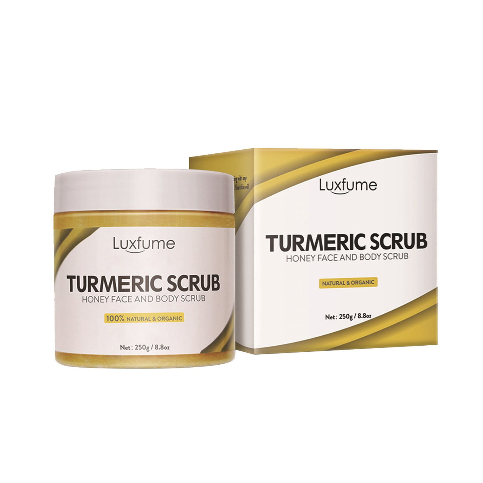 CENGZISHU Change Eye Color Turmerics Body Scrub With Natural Saltss ...