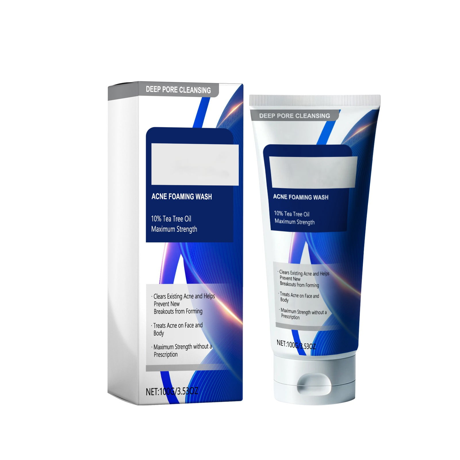 Cengzishu Makeup Remover Pimple Clearing Foaming Face Wash With