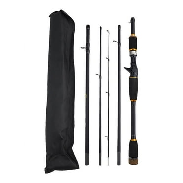 Ronco Portable Pocket Fishing Rod, Green, 6' Length - Walmart.com