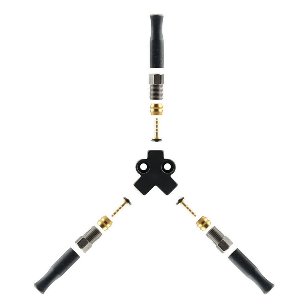 CENL 1 Pc Bike Hydraulic Oil Brake Splitter 45°/90° Aluminum 1 To 2 3 ...