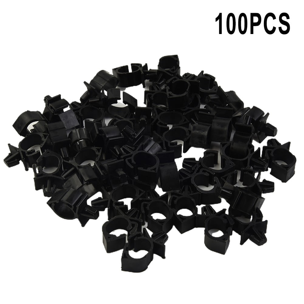 CENL 100pcs Car Wiring Harness Fastener Auto Wire Cable Fixed Clip Tie ...