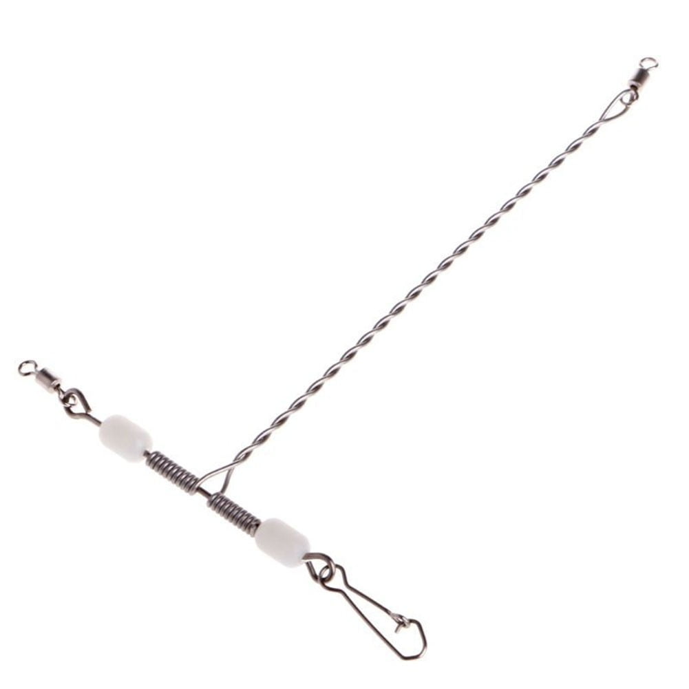 CENL 10pcs 12cm Oceans Fishing Balance Rigs T Shape Fish Rig Wire Arms ...