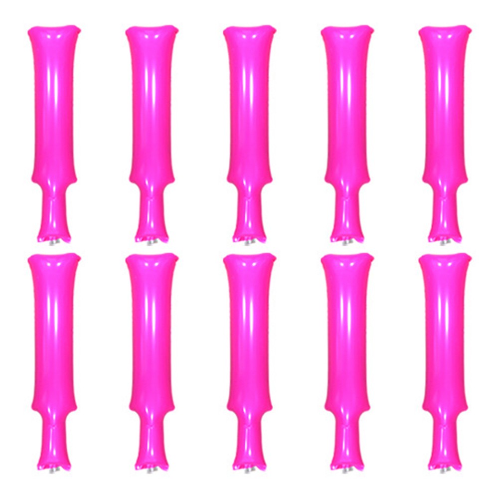 CENL 10pcs Cheering Sticks Game Fans Cheering Props Inflatable Wand ...