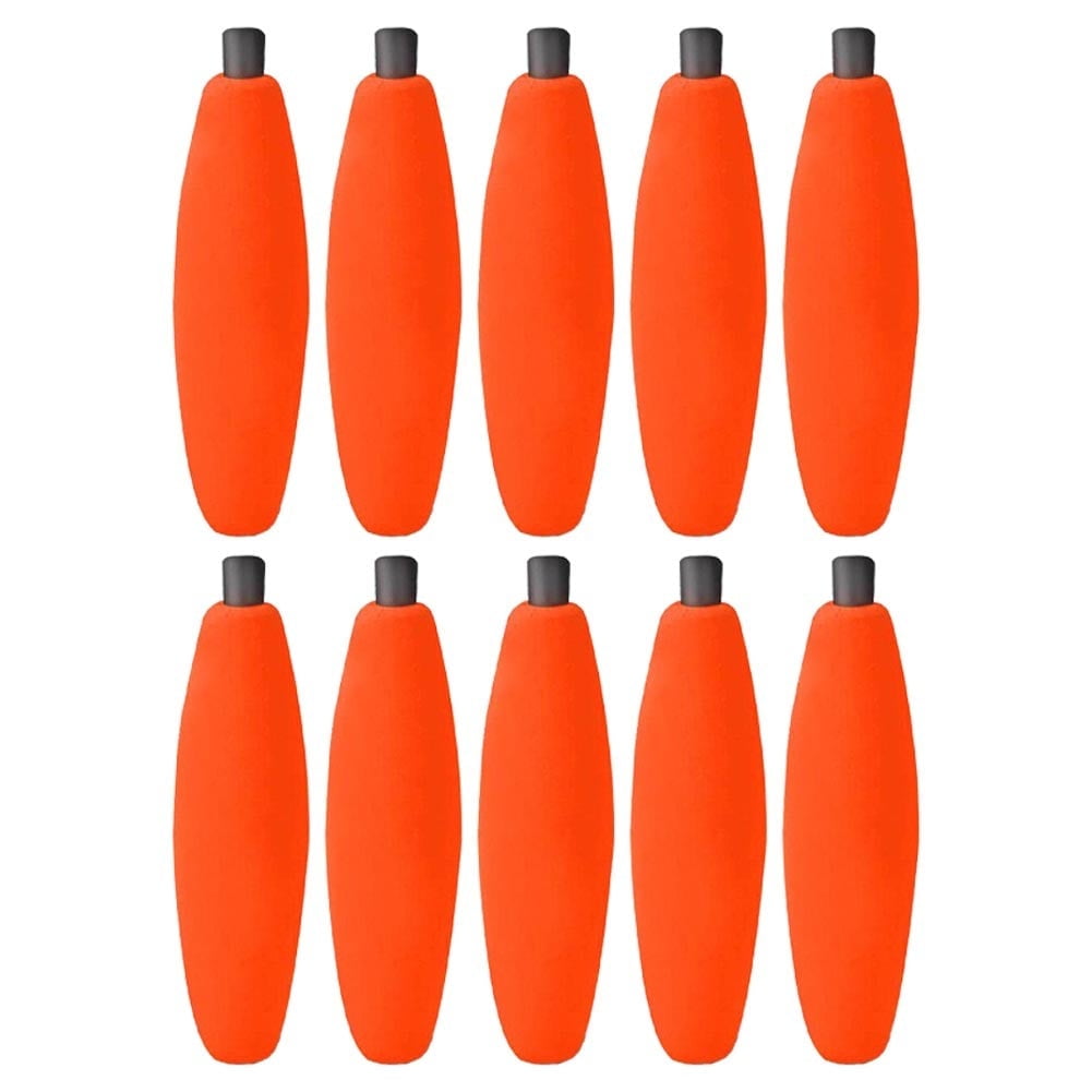 CENL 10pcs Peg Floats Catfish Fishing Bobbers Foam Rig Float Crappie ...