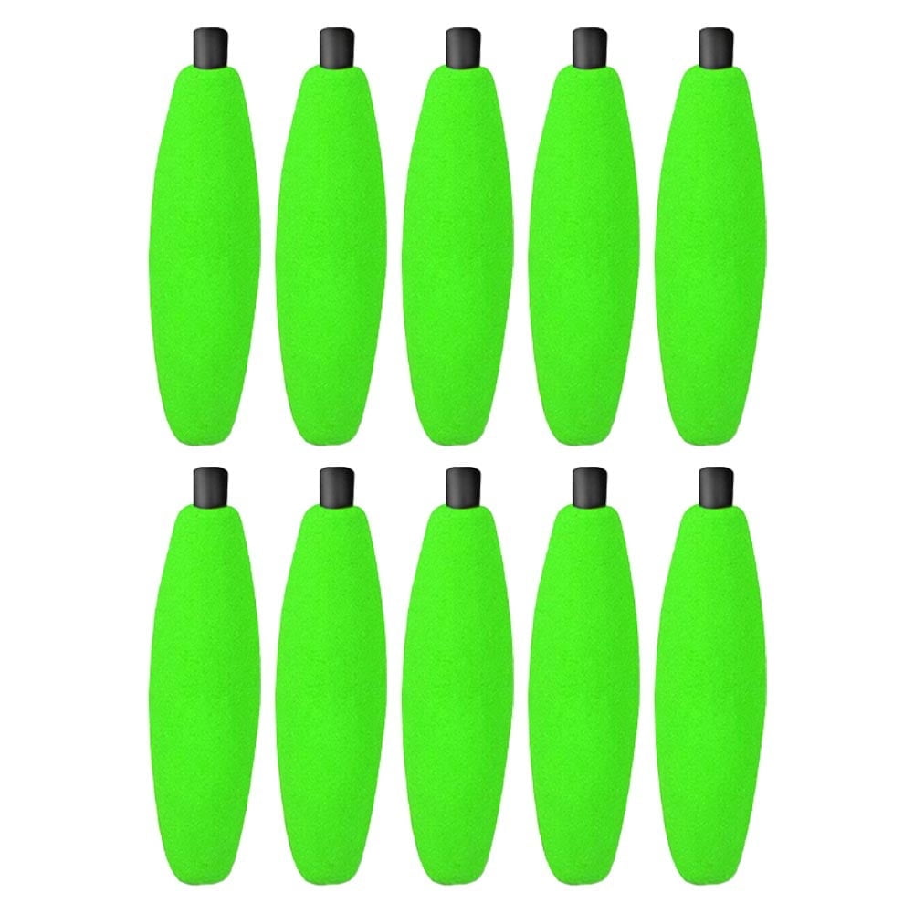 CENL 10pcs Peg Floats Catfish Fishing Bobbers Foam Rig Float Crappie ...