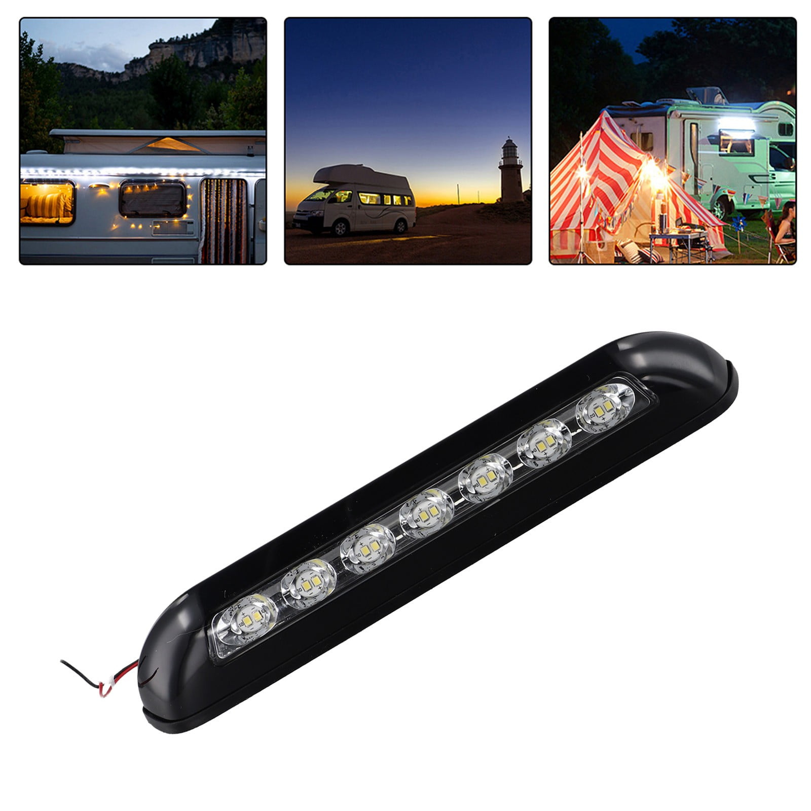 CENL 12V RV LED Light Exterior LED Lamp Beads RV LED Awning Porch Light ...
