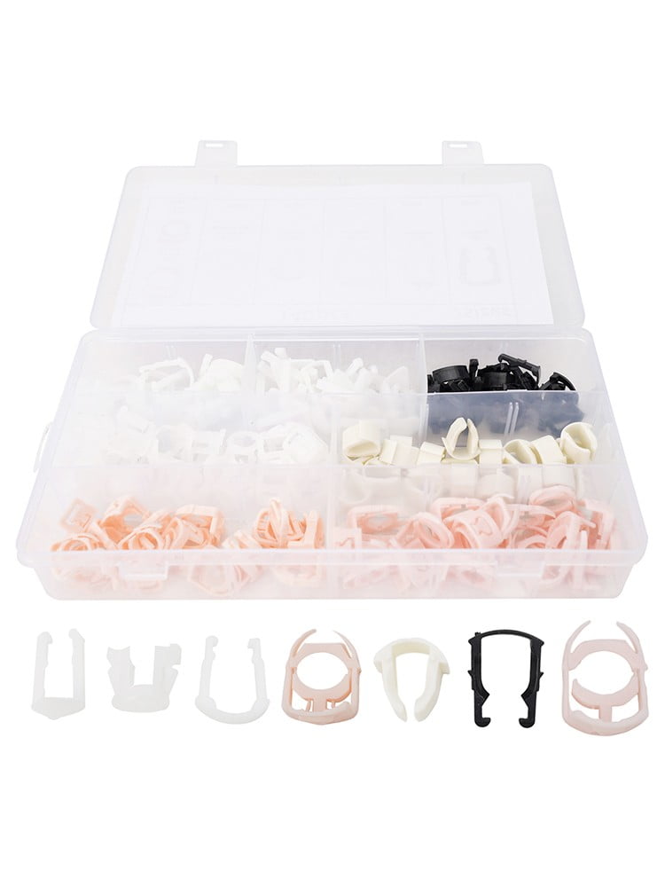 CENL 140Pcs Fuel Line Retainer Clips Assortment for Ford 3/8inch 5 ...