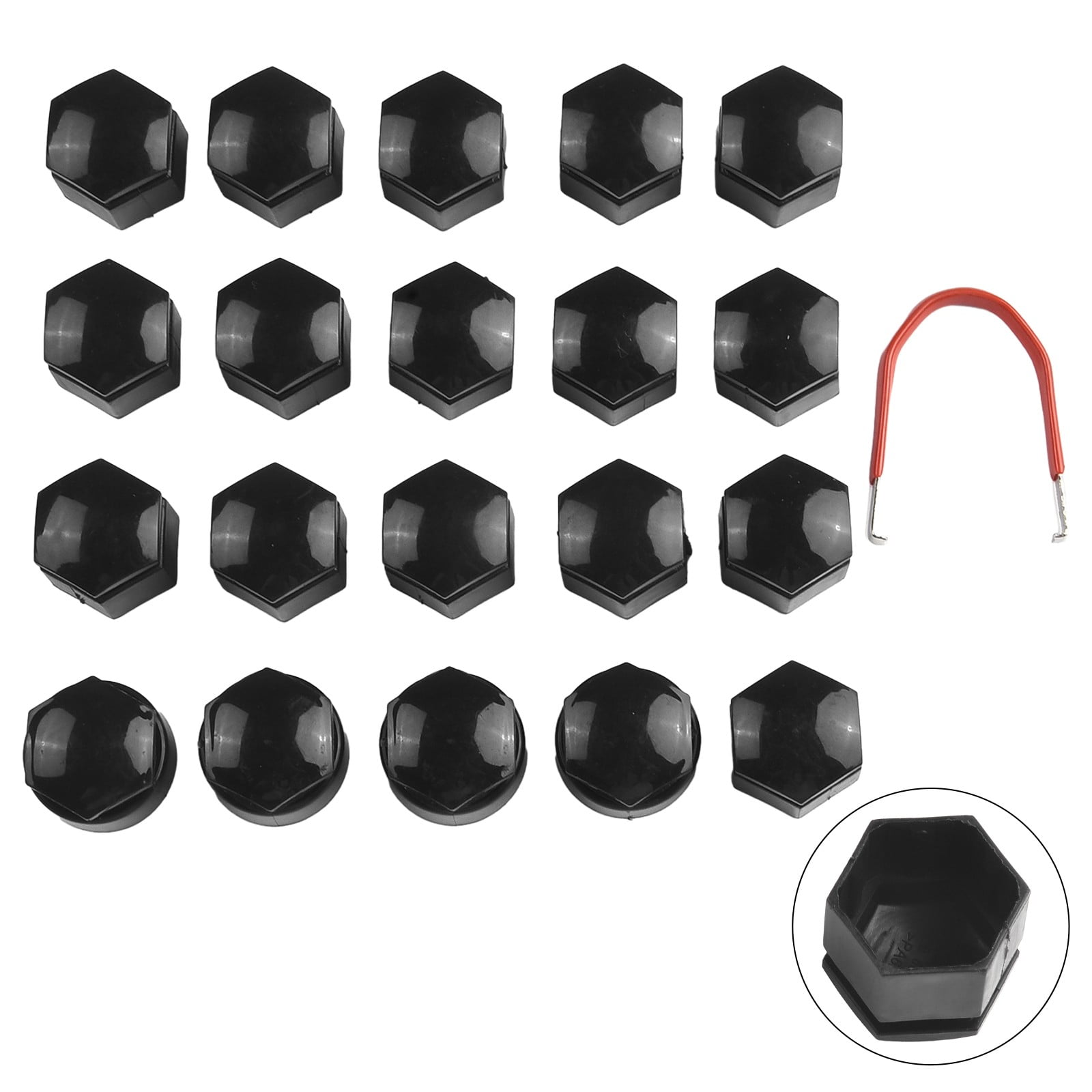 CENL 19MM WHEEL NUT COVERS For Vauxhall ASTRA MOKKA INSIGNIA B ZAFIRA ...