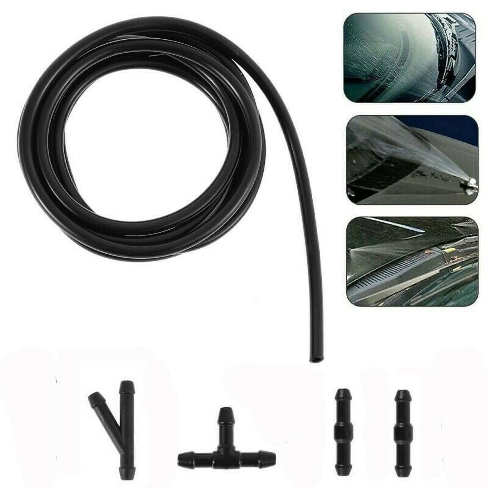 CENL 2M Windshield Wiper Washer Spray Hose With Connector TY For Nozzle ...