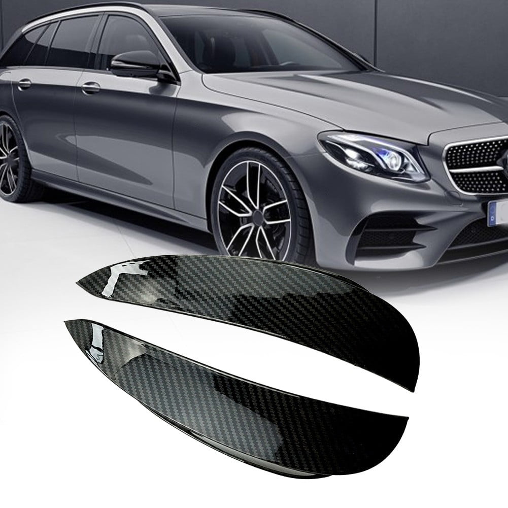 CENL 2X Car Front Bumper Spoiler Air Vent Trim Cover For Mercedes For ...